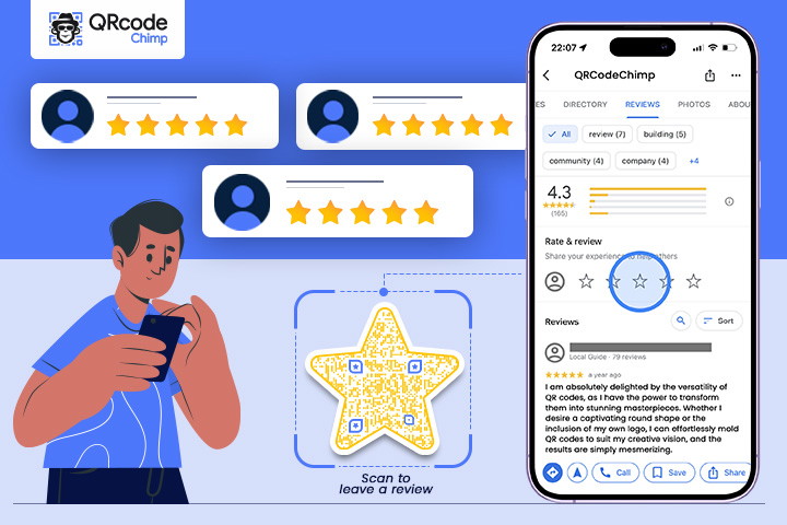 How to Create a Google Review QR Code? — QRCodeChimp