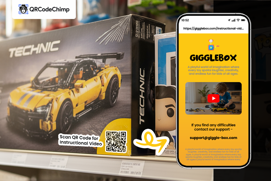 Boost Toy Engagement with QR Codes: Interactive Fun & Support